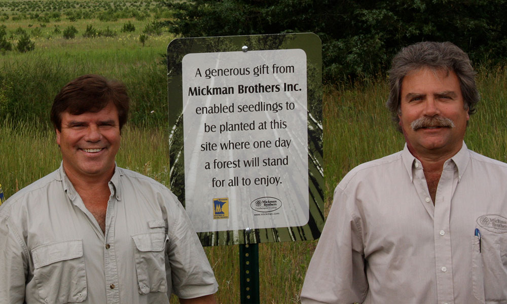 reforestation-initiative | Mickman Brothers, Inc.